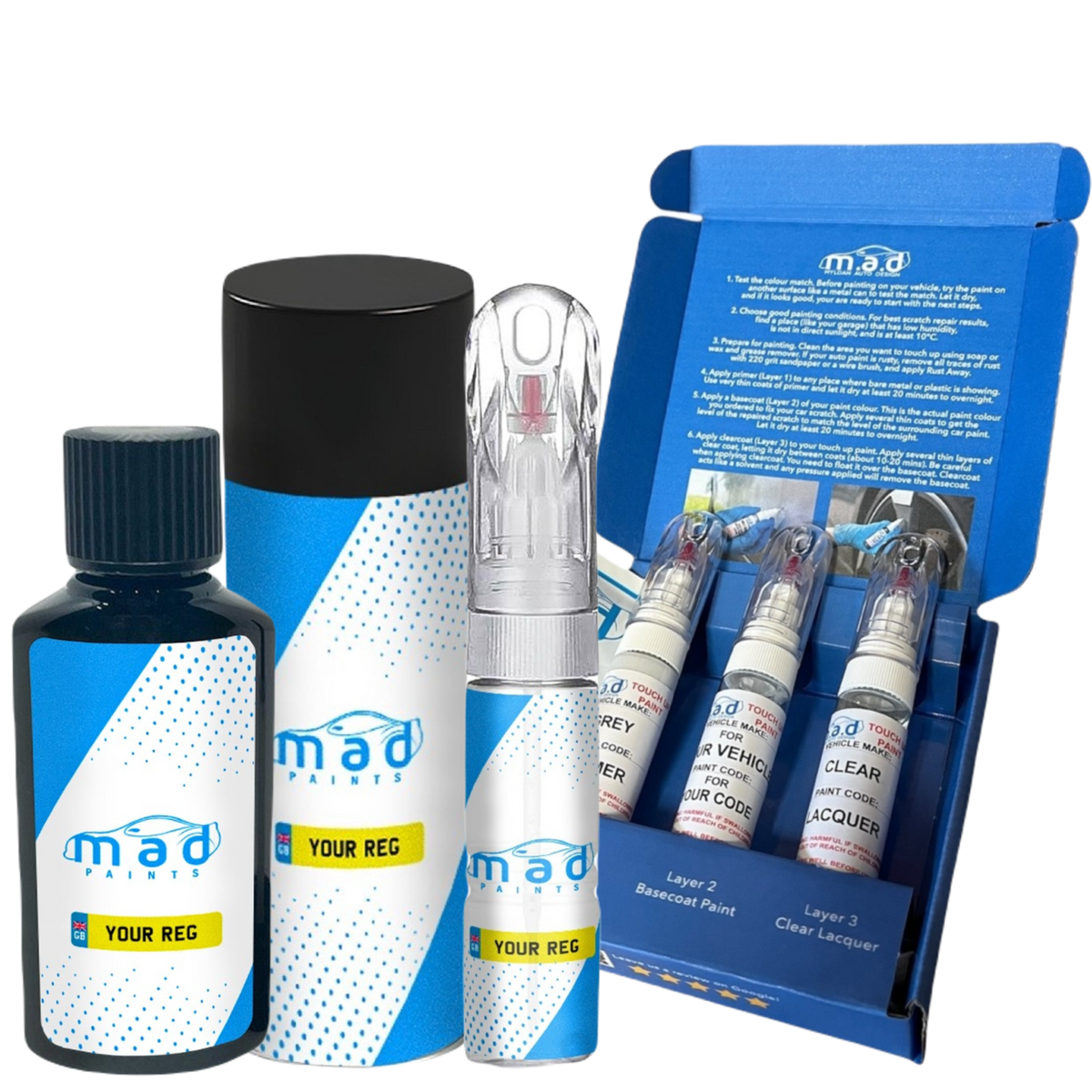 Colour Matched Car Paint - MadPaints UK