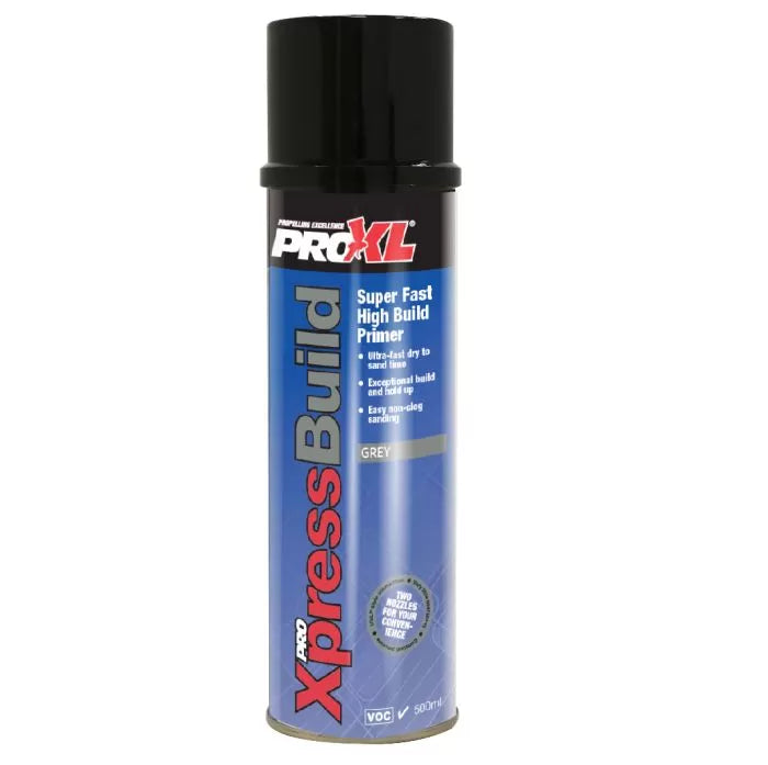 ProXL XpressBuild High Build Grey Primer 500ml Aerosol – MadPaints