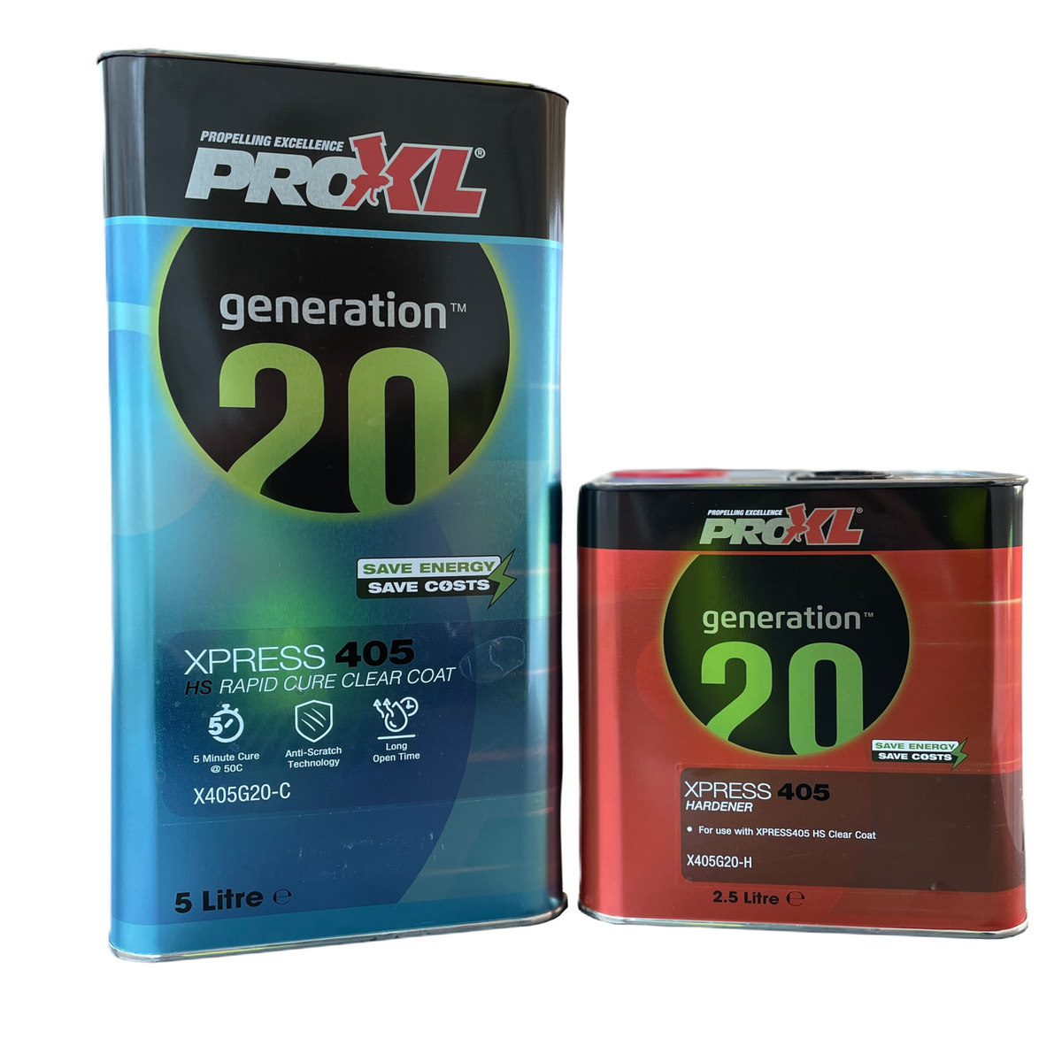 ProXL Generation 20 Xpress405 Rapid Clear Coat Kit 7.5L – MadPaints